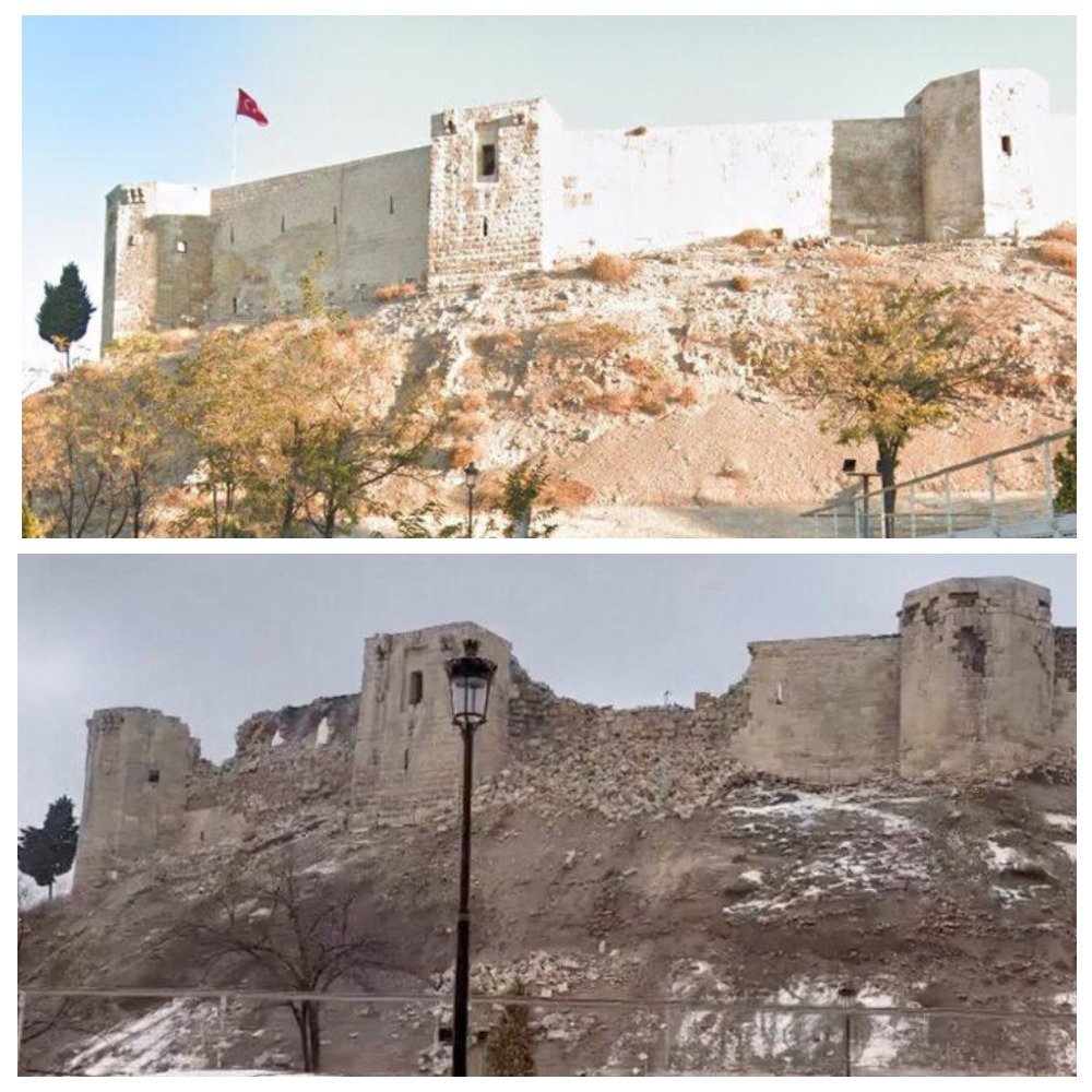 ФОТО Туркийн алдартай барилгууд газар хөдлөлтөөс өмнө болон дараа нь